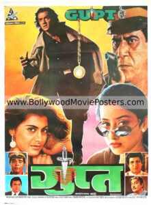 Gupt movie poster original: 1997 classic Bollywood movie