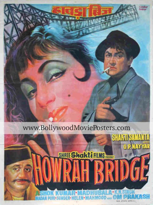 Howrah Bridge movie poster for sale: Buy old Bollywood poster!