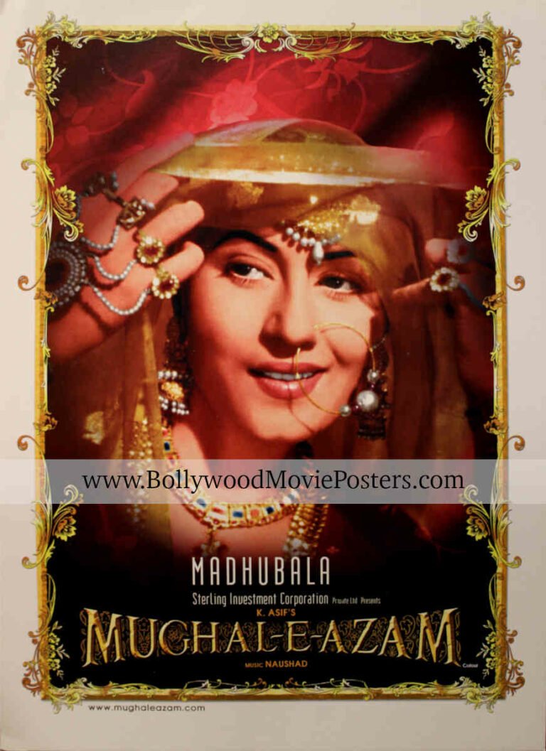 Mughal-e-azam original poster