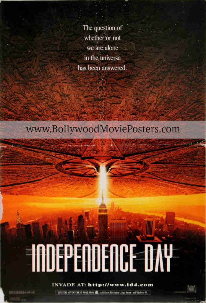 Independence Day 1996 poster for sale: Old Hollywood movie