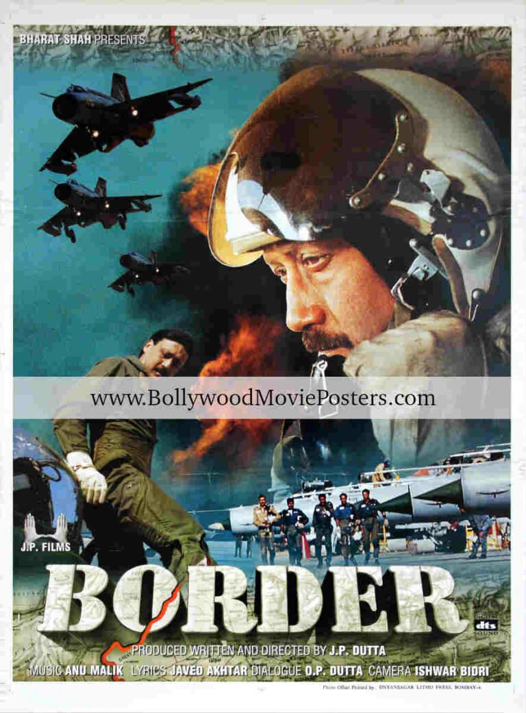 Border film poster for sale: Sunny Deol old Bollywood movie