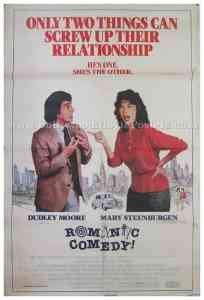 Romantic Comedy 1983 Dudley Moore movie poster