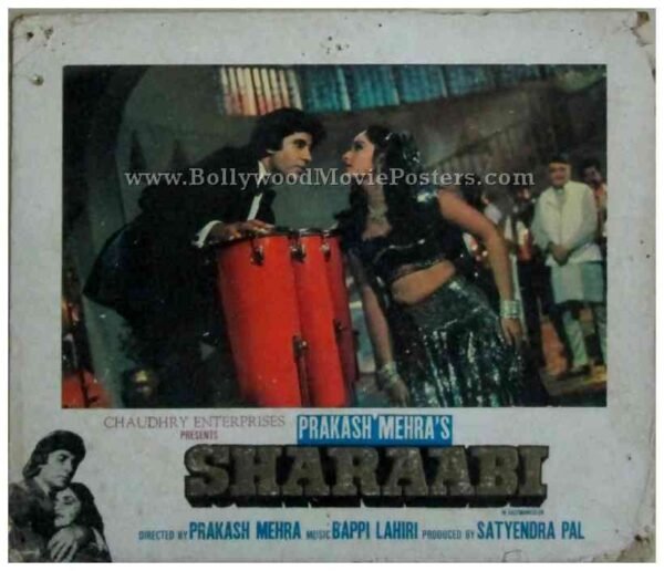 Sharaabi movie poster for sale: Old Amitabh Bachchan film